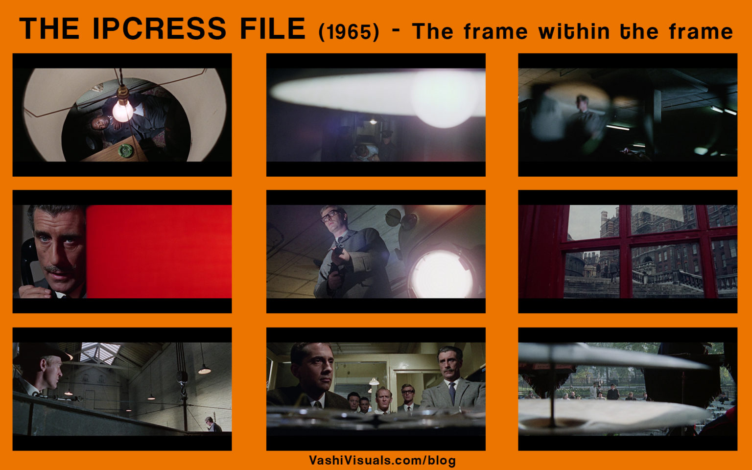 The Ipcress File - 100 Cinematic Shots | VashiVisuals Blog